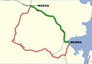 Luanda-Maputo by Bicycle: Moçambique (Mazua – Memba)